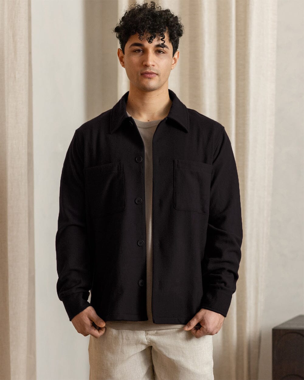 The Wool Field Overshirt | Canadian Made & 100% Wool Flannel